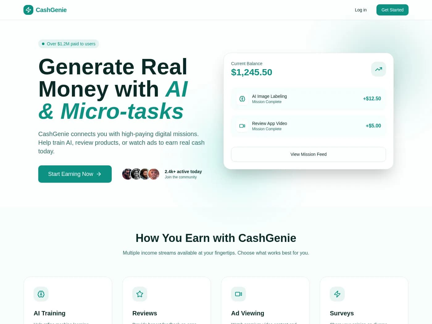 CashGenie App