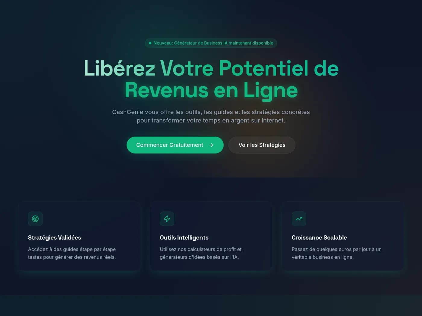 CashGenie Web App