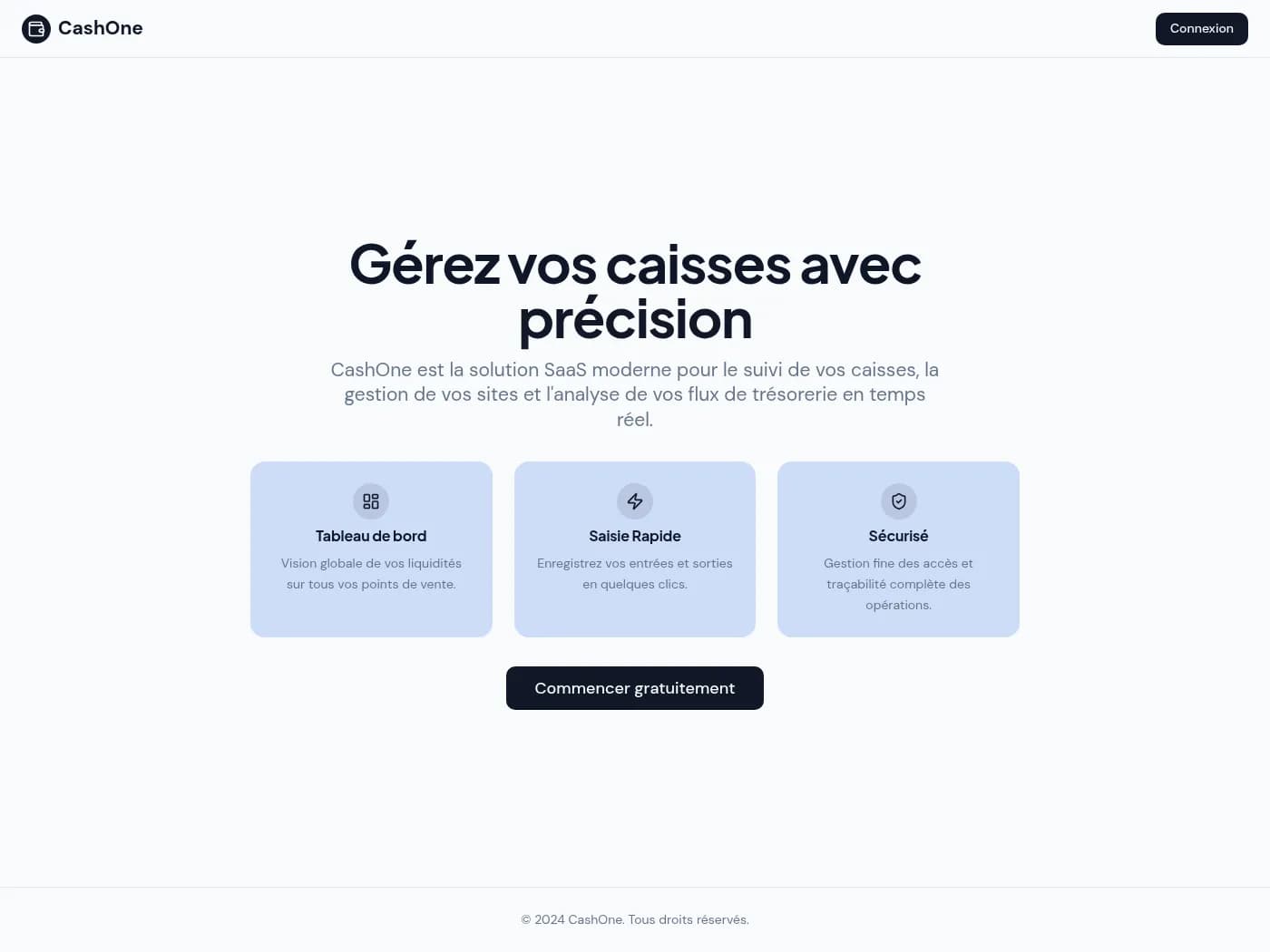 CashOne Multi-Site SaaS