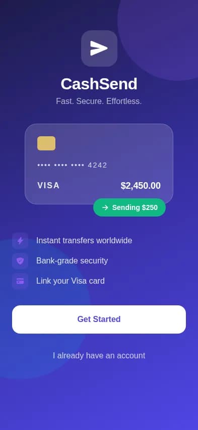 CashSend Mobile