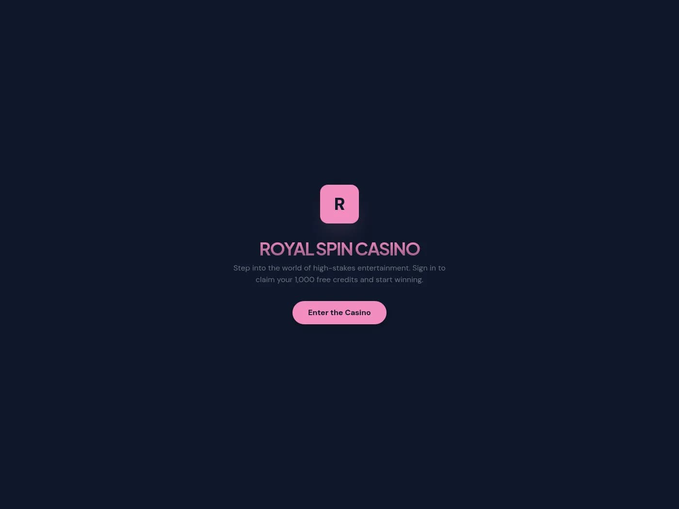Casino Game Suite