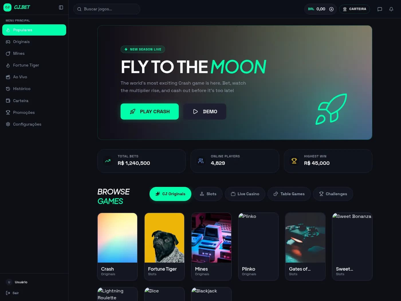 CasinoHub Platform