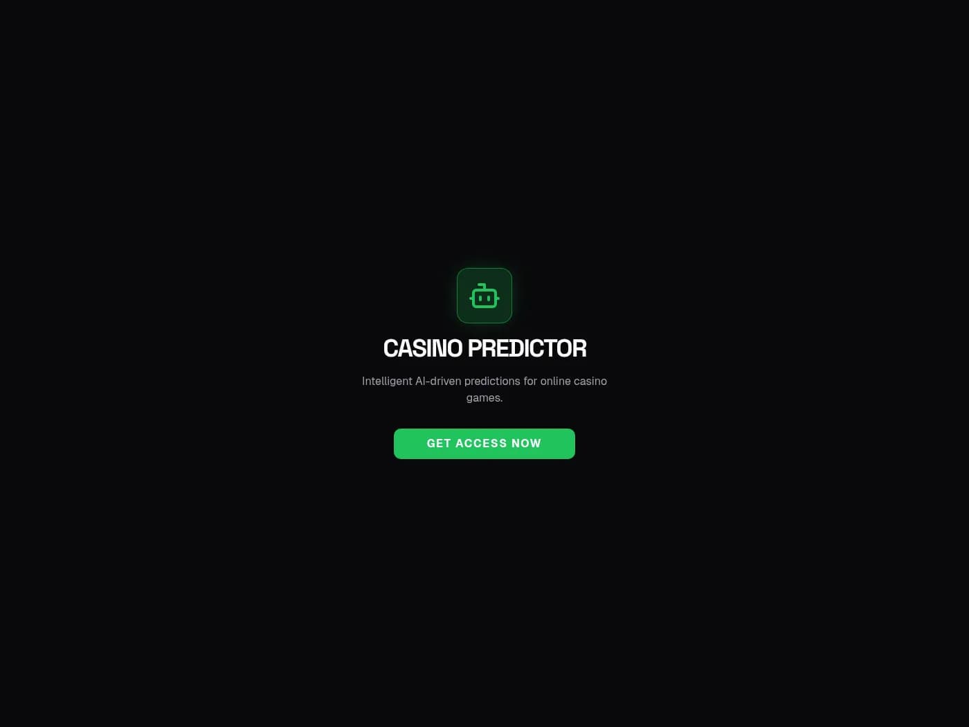 Casino Predictor Bot
