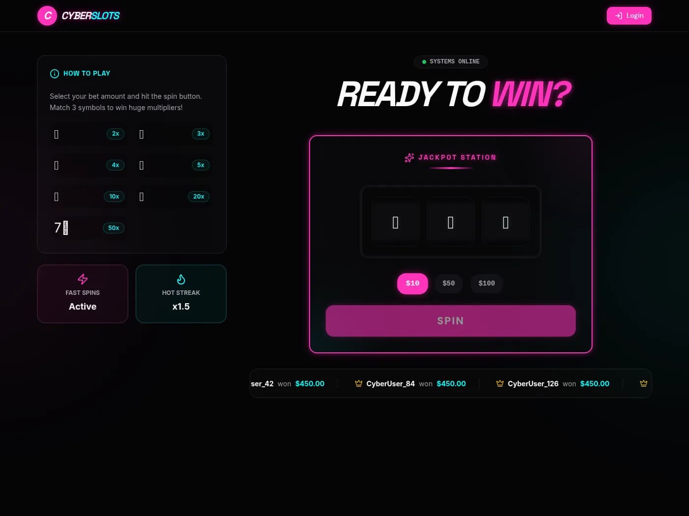 CasinoPlay Website
