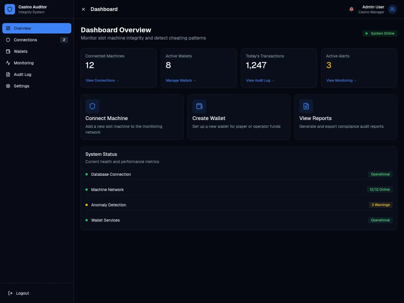 Casino Wallet Connector