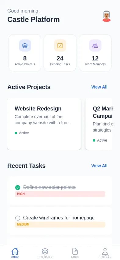Castle Collaboration Platform
