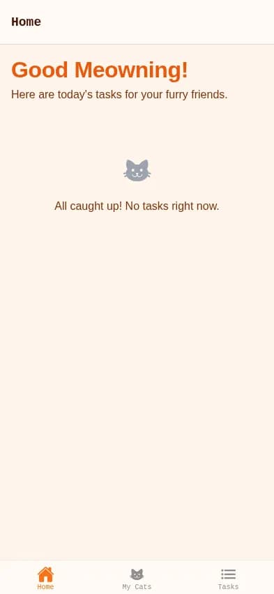 Cat Butler App
