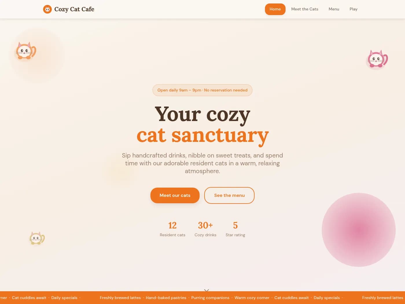 Cozy Cat Cafe