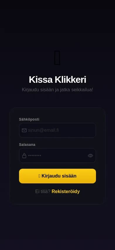 Black Cat Clicker Game