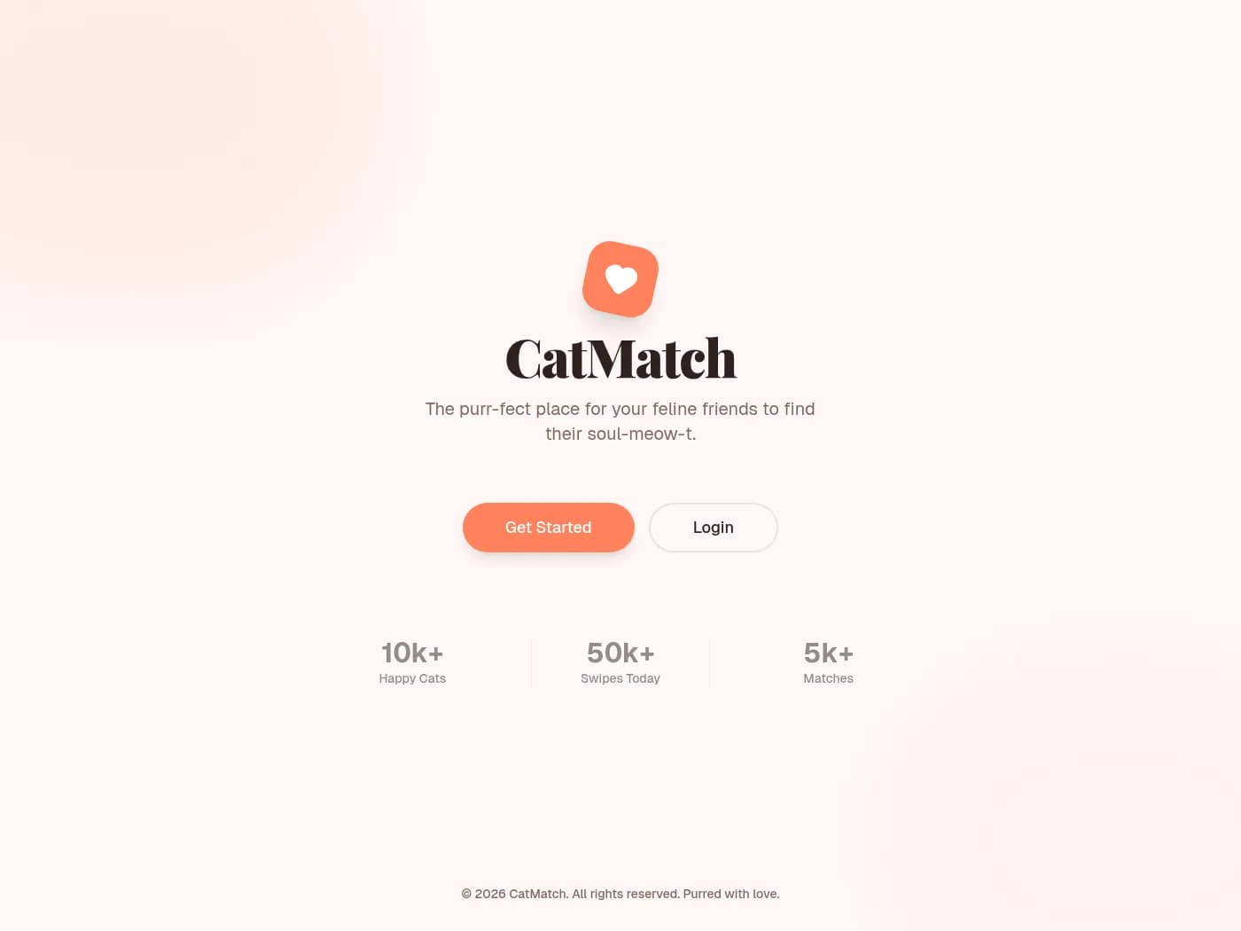 CatMatch Dating App