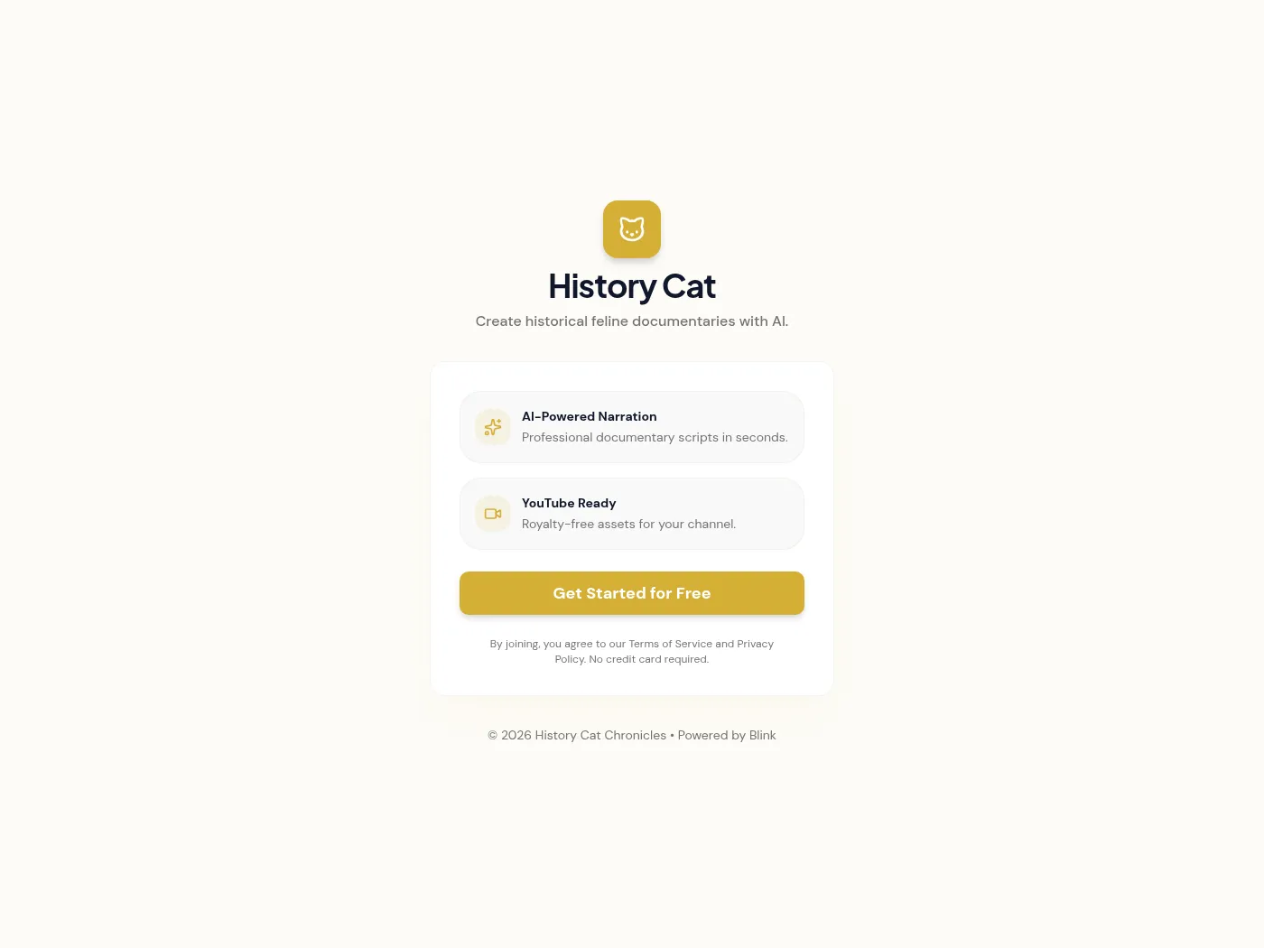 History Cat Chronicles