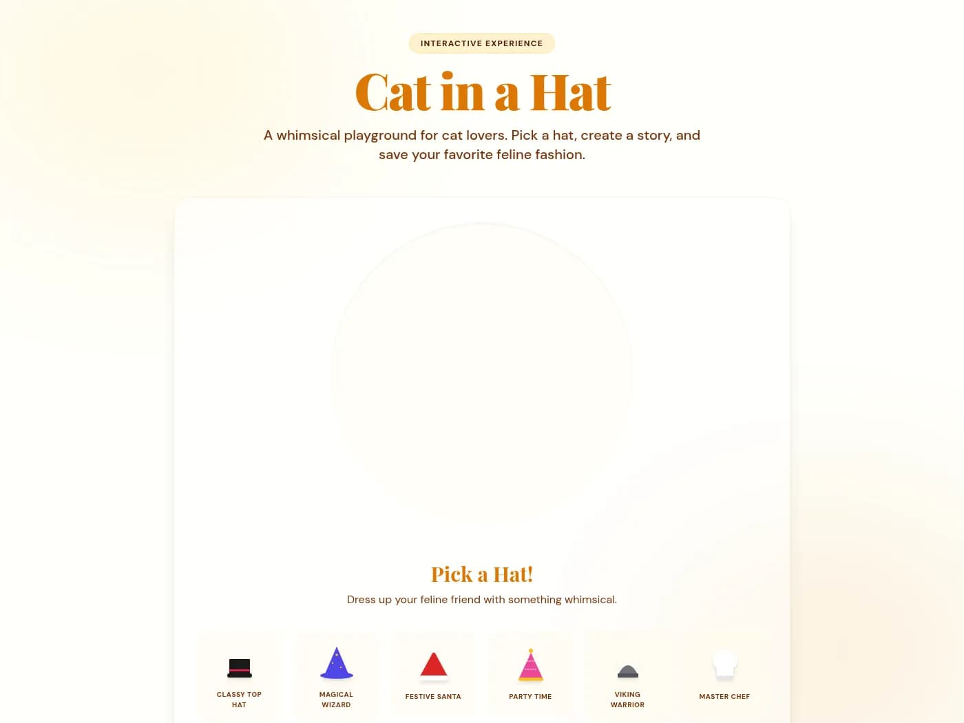 Cat in a Hat