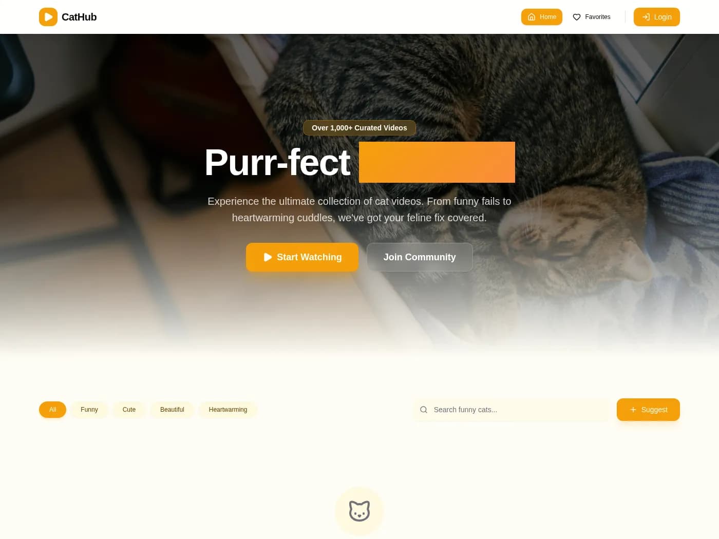 Cat Video Hub