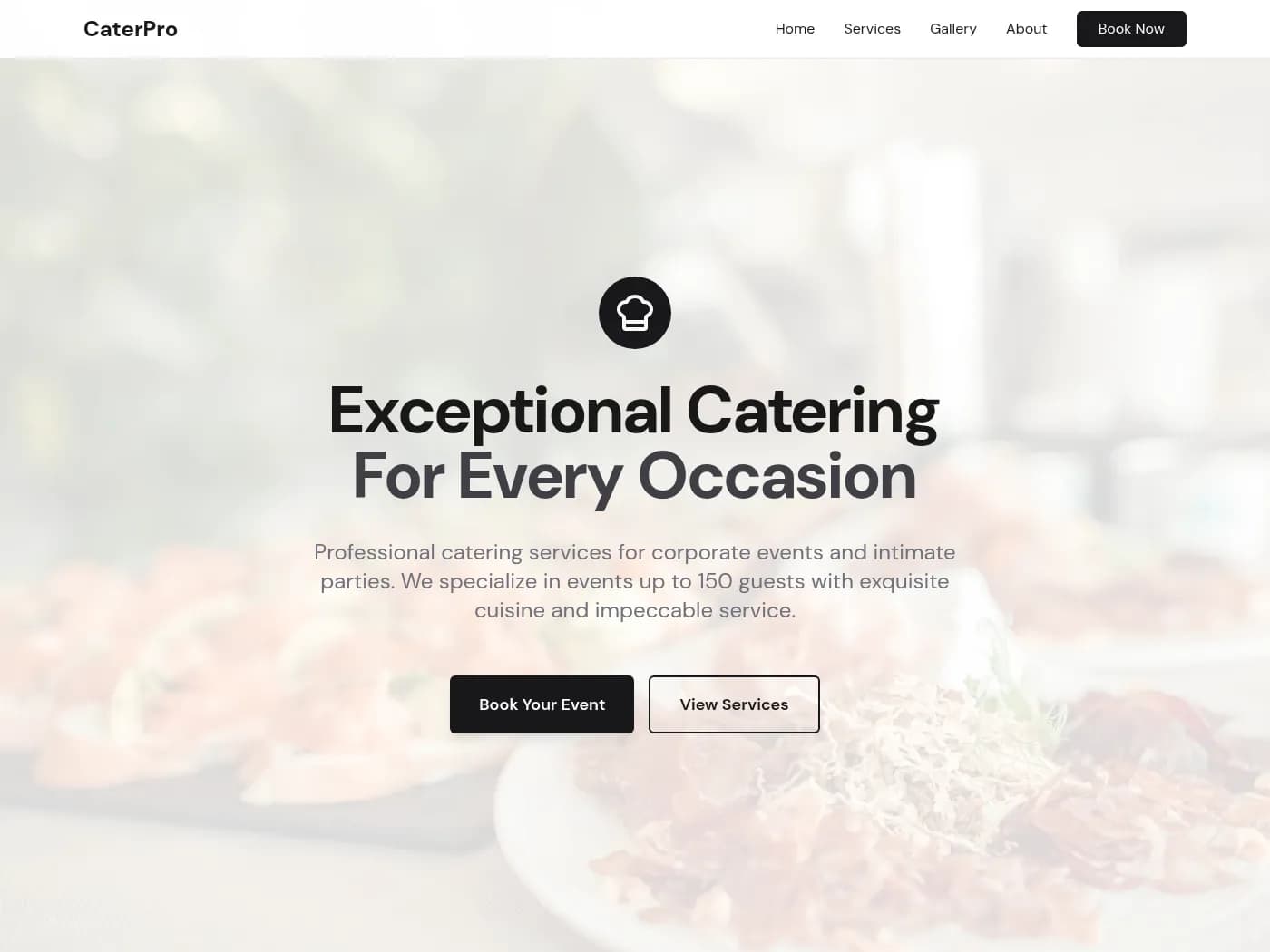 CaterPro Events Site