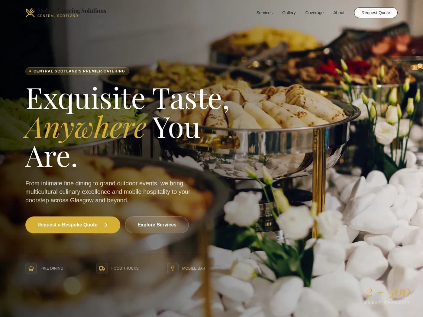 Central Scotland Catering Site