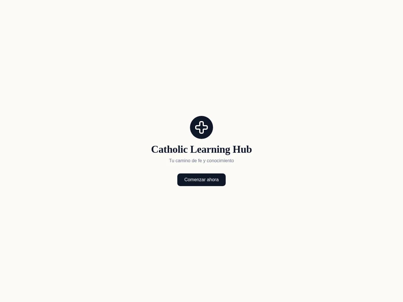 Catholic Learning Hub