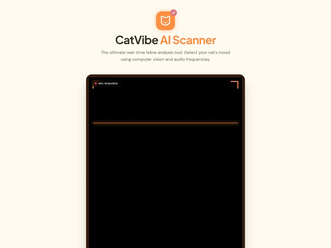 CatVibe AI Scanner