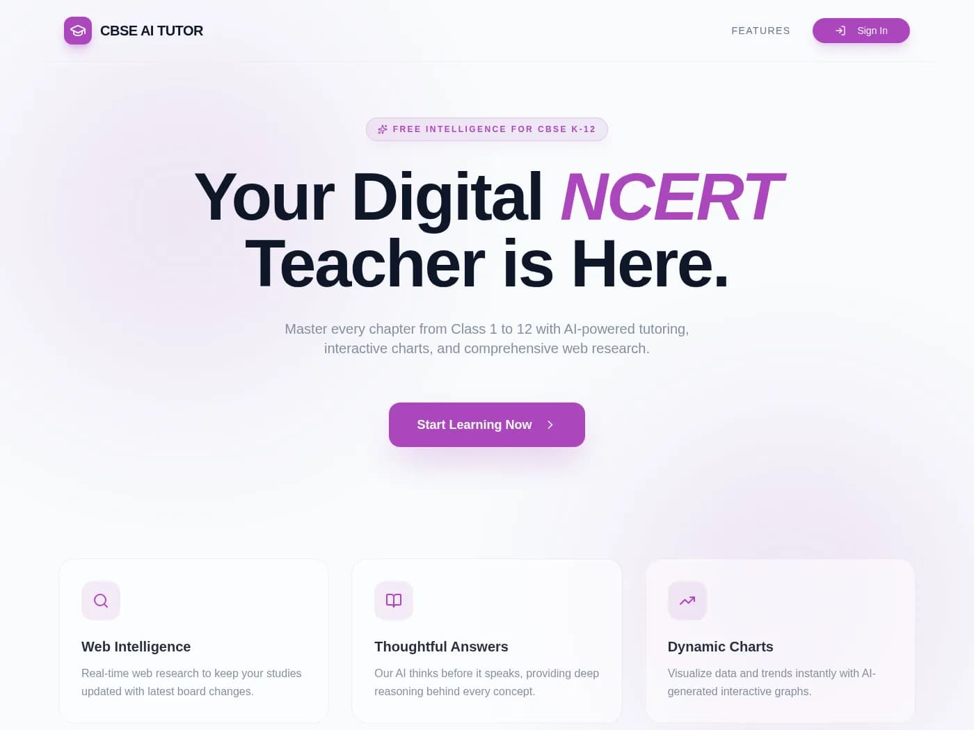 CBSE AI Tutor