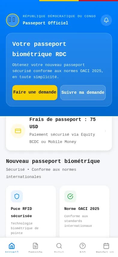 CD Passport App