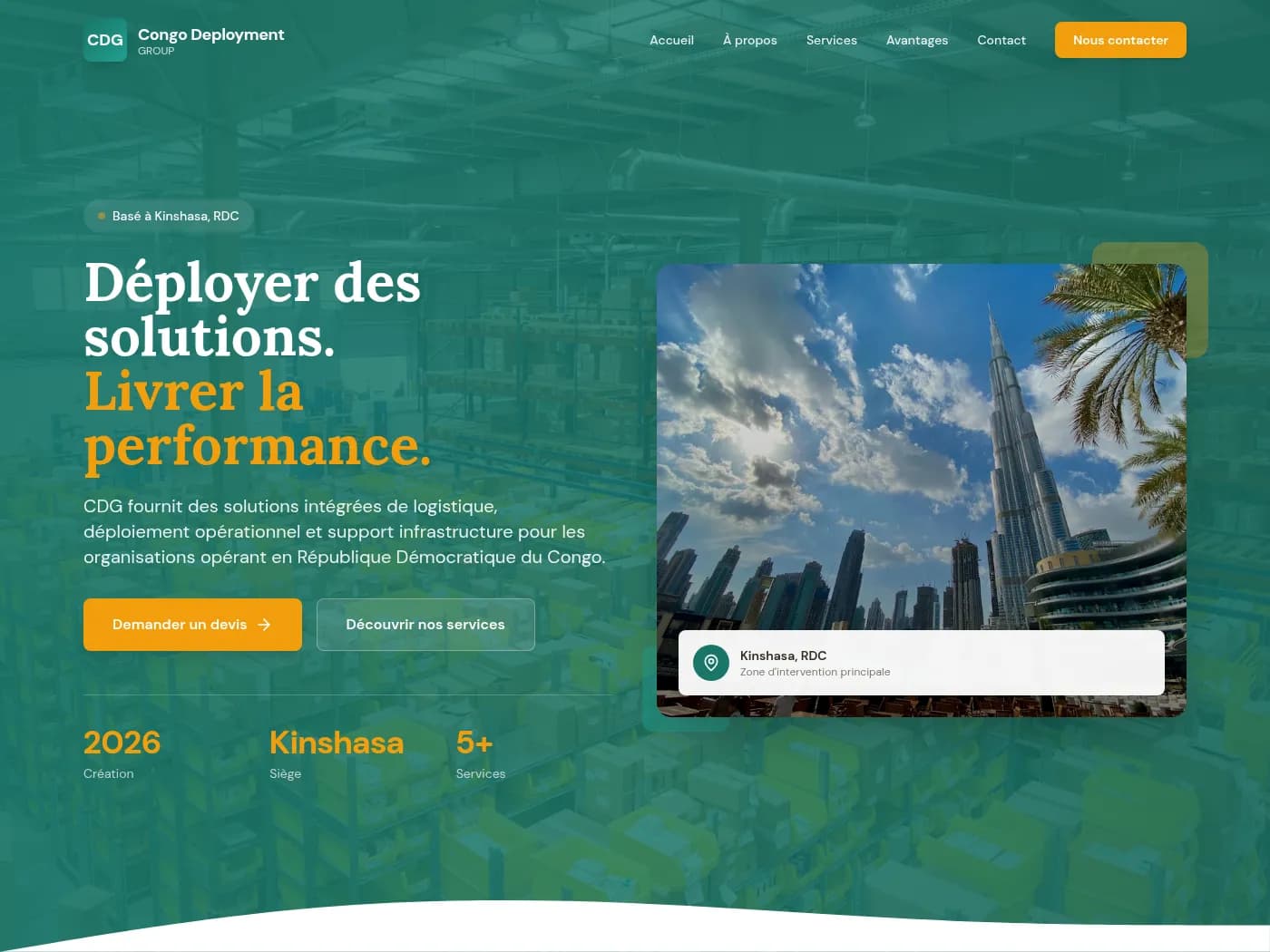 CDG Logistics Portal