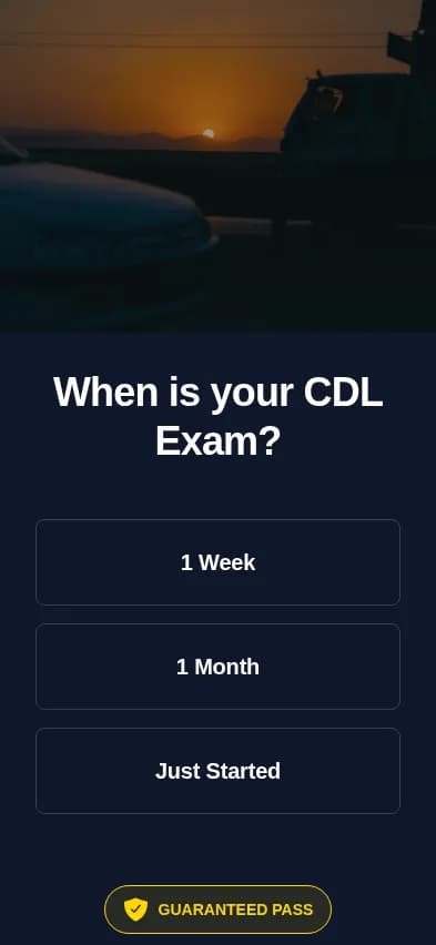CDL Tutor Mobile Prototype