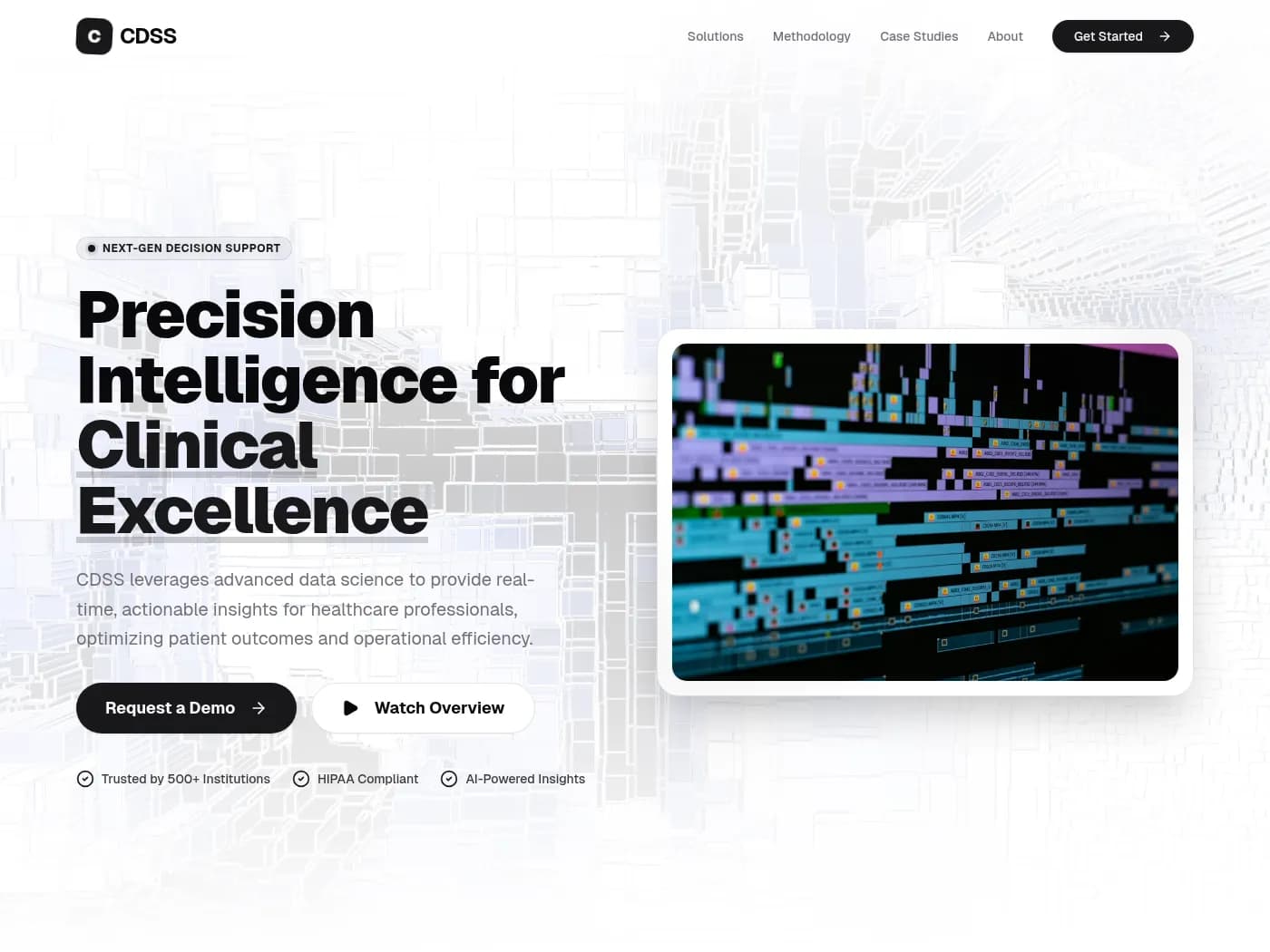 CDSS Landing Page