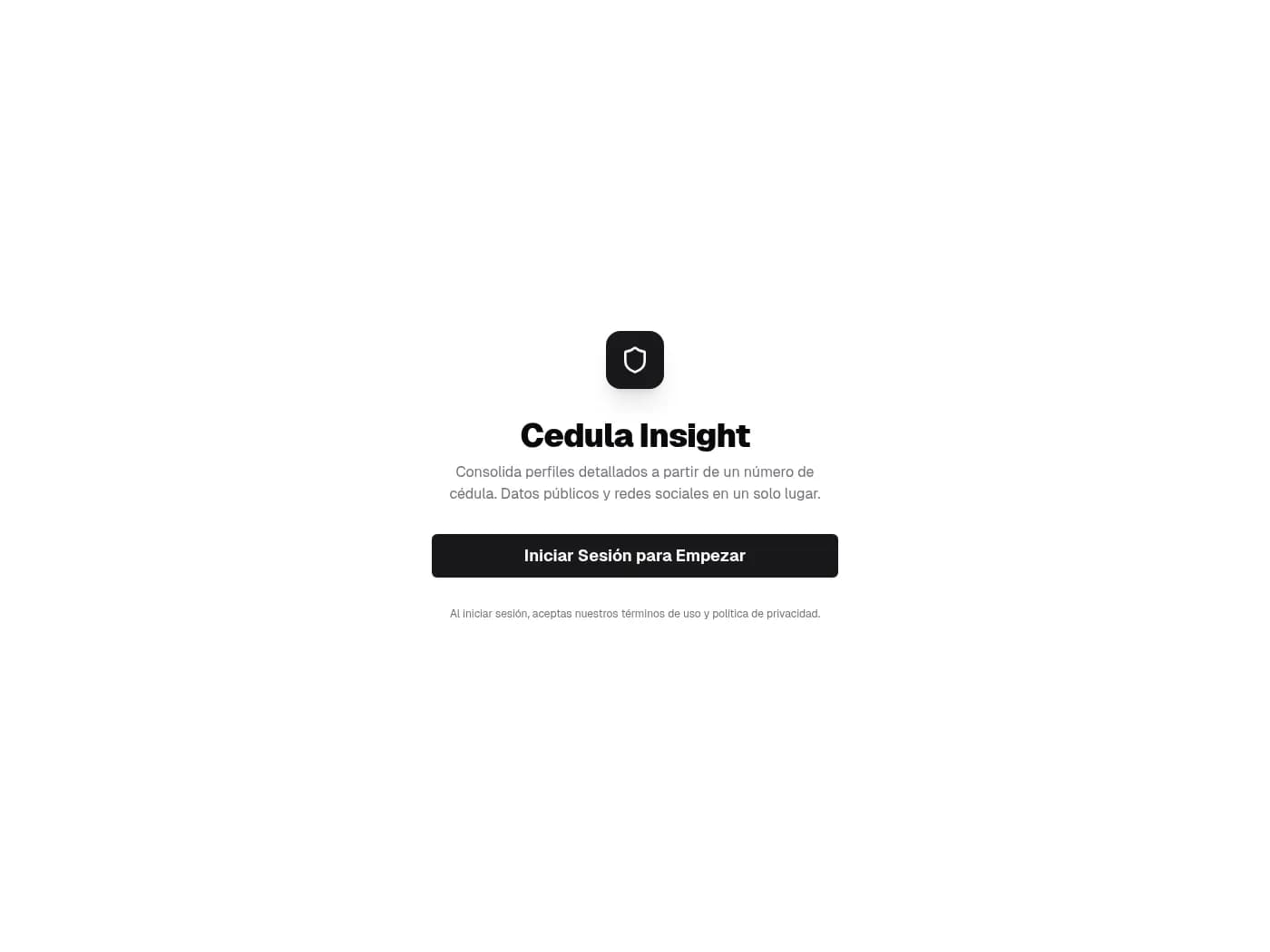 Cedula Insight Dashboard