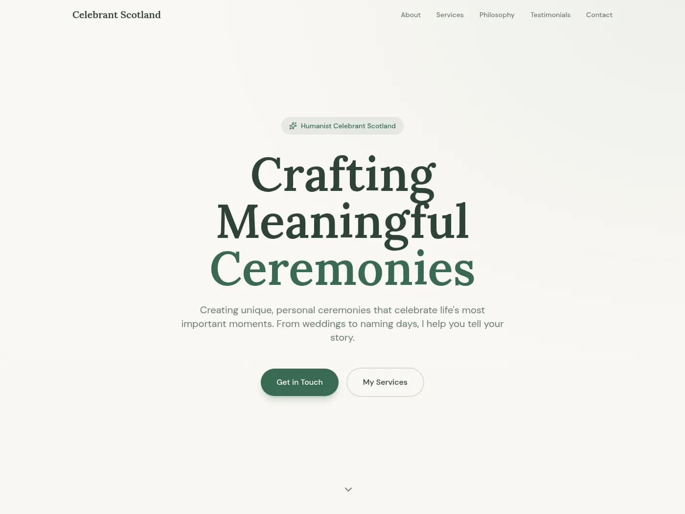 Celebrant Resume Builder