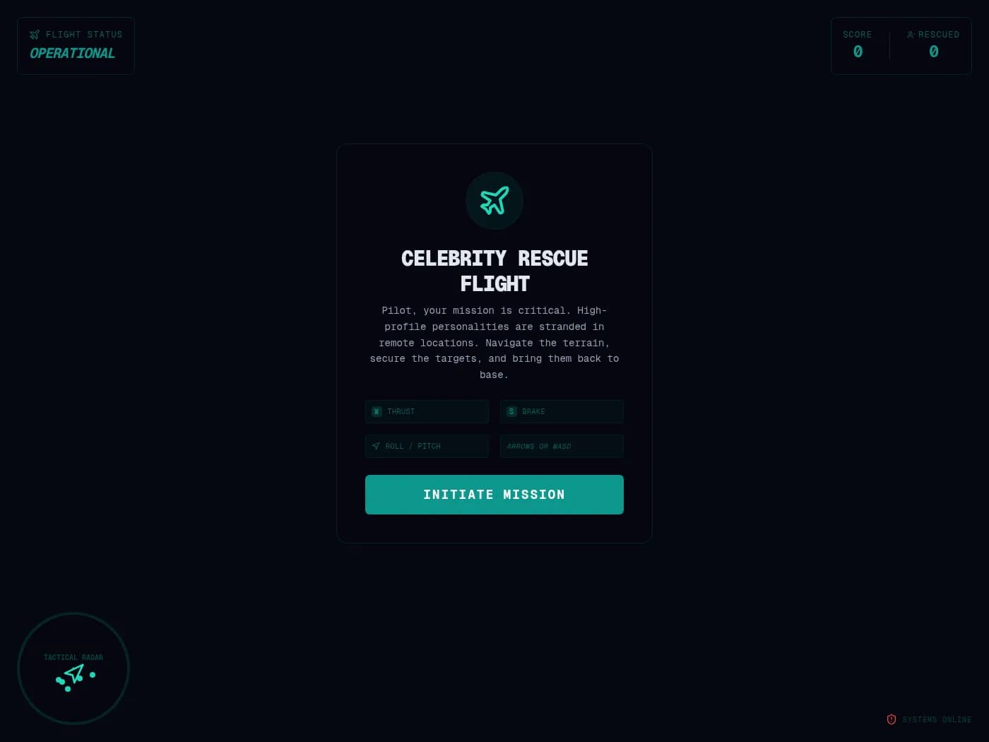 Celebrity Rescue Flight