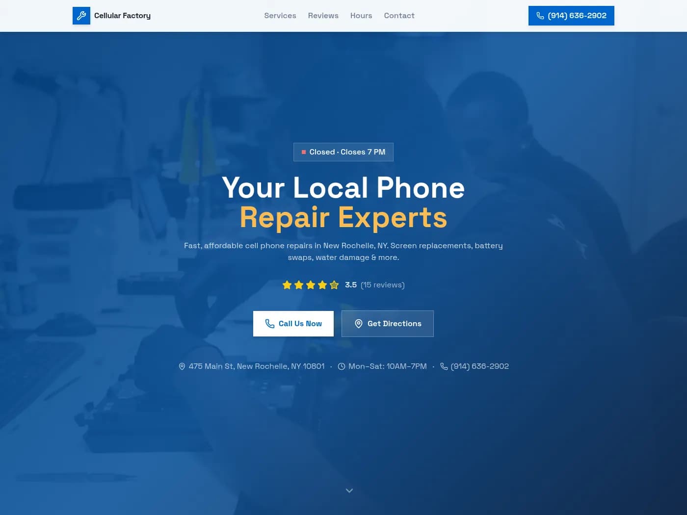 Cellular Factory Website