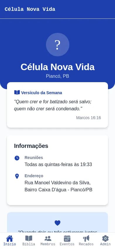 Célula Church App