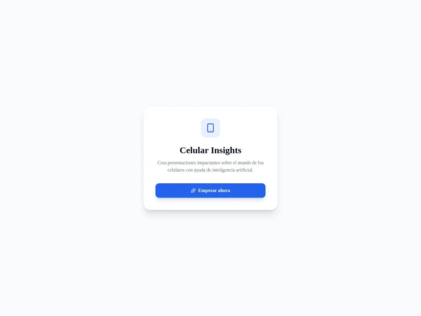 Celular Insights Presentation