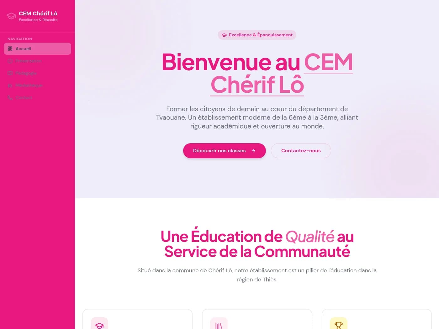 Cem Chérif Lô Web