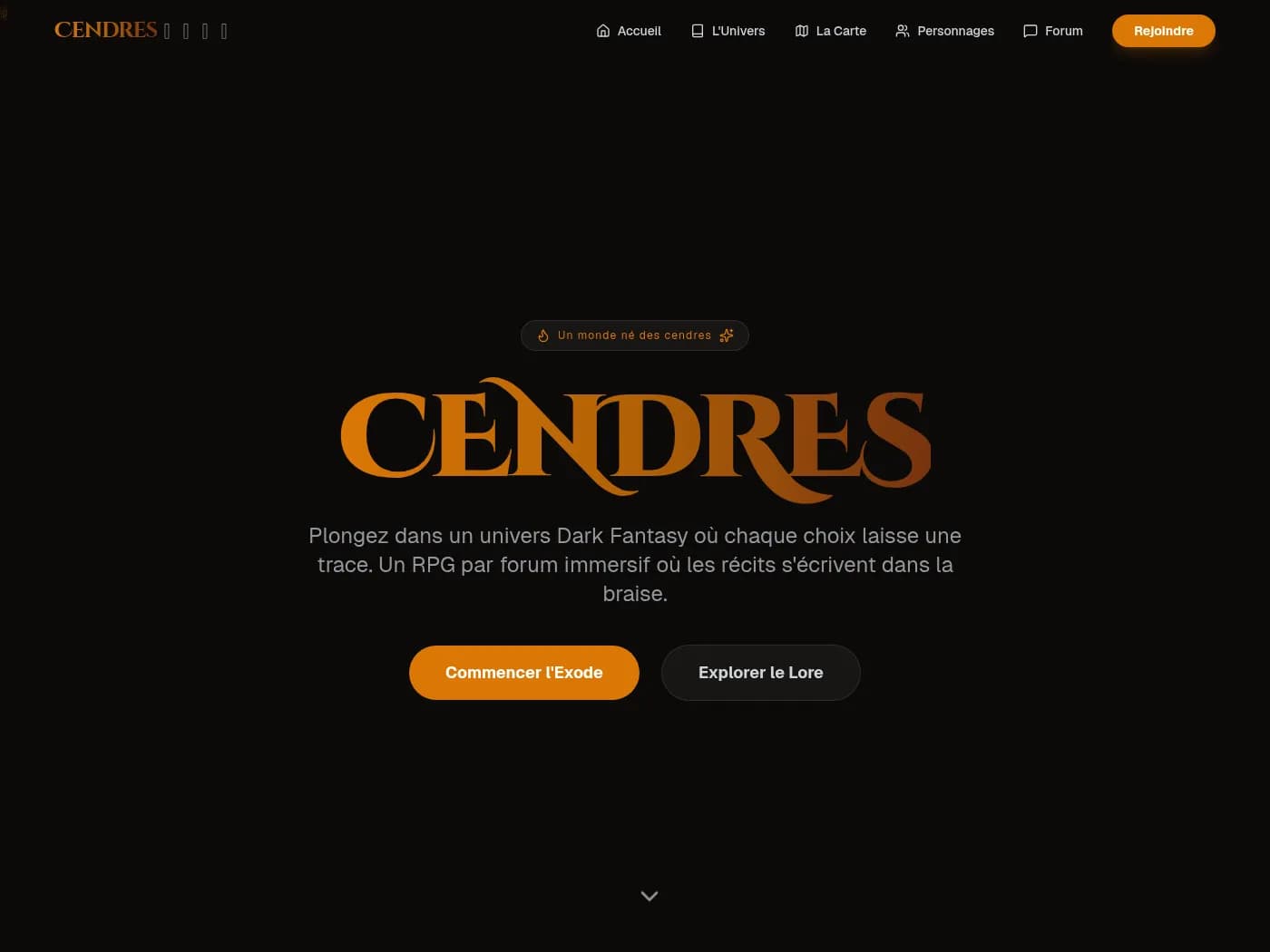 Cendres RPG Showcase