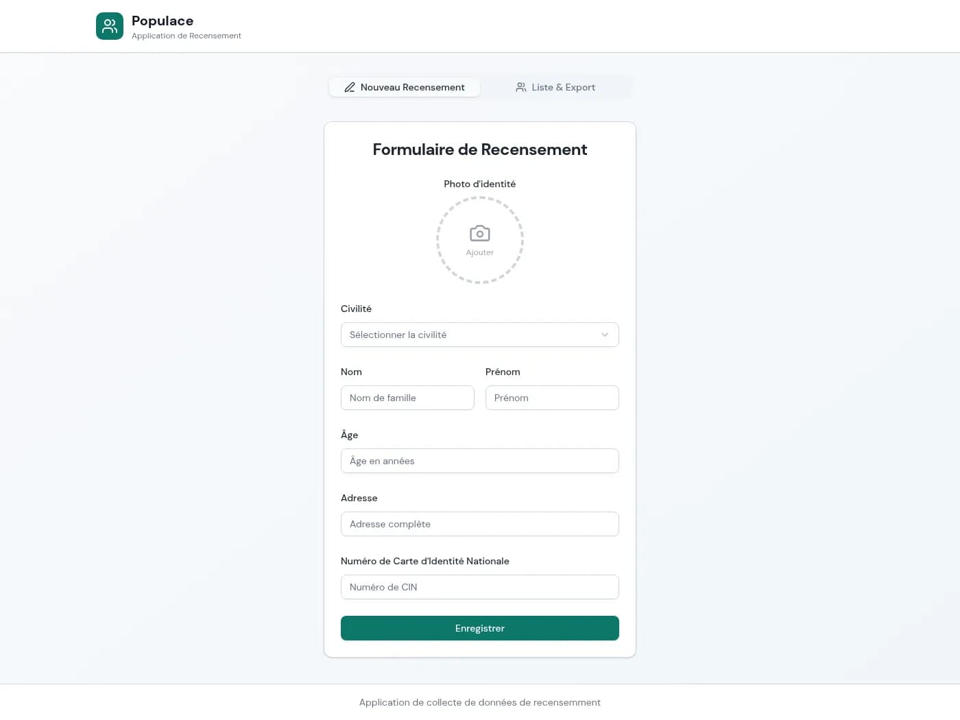 Populace Census App