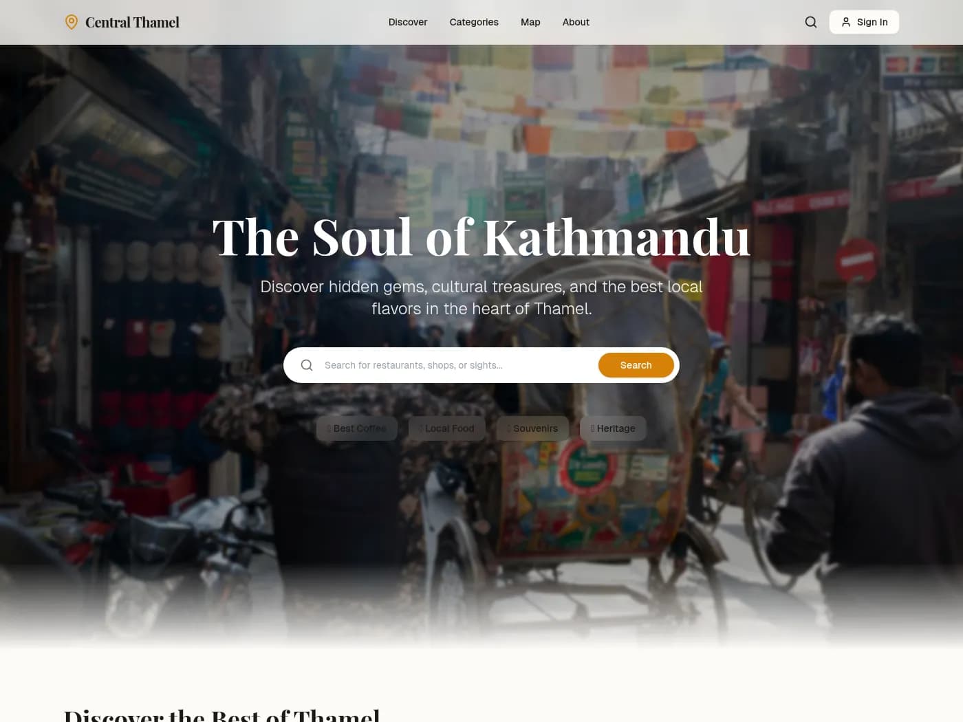 Central Thamel Guide