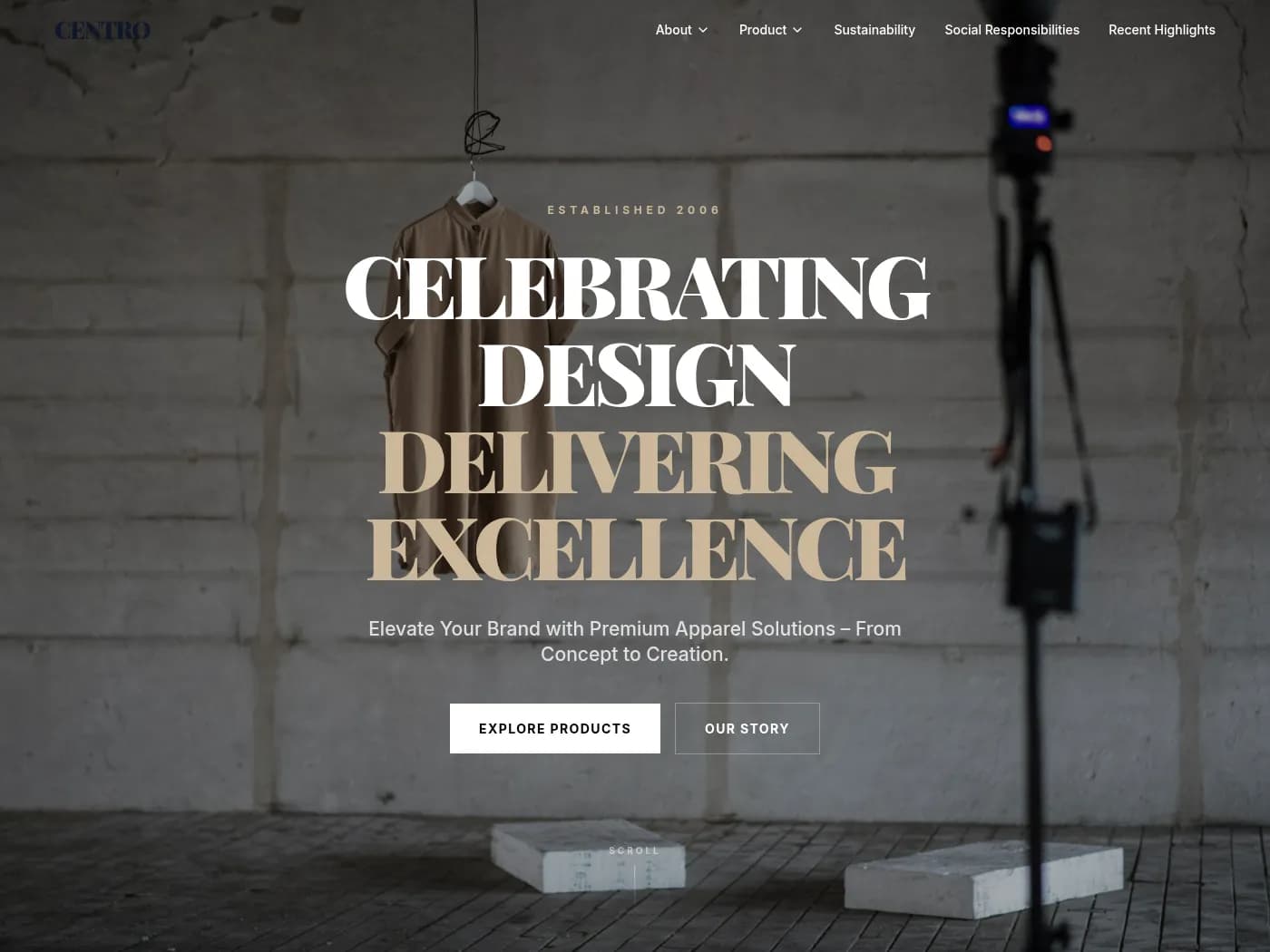 Centro Clone Website
