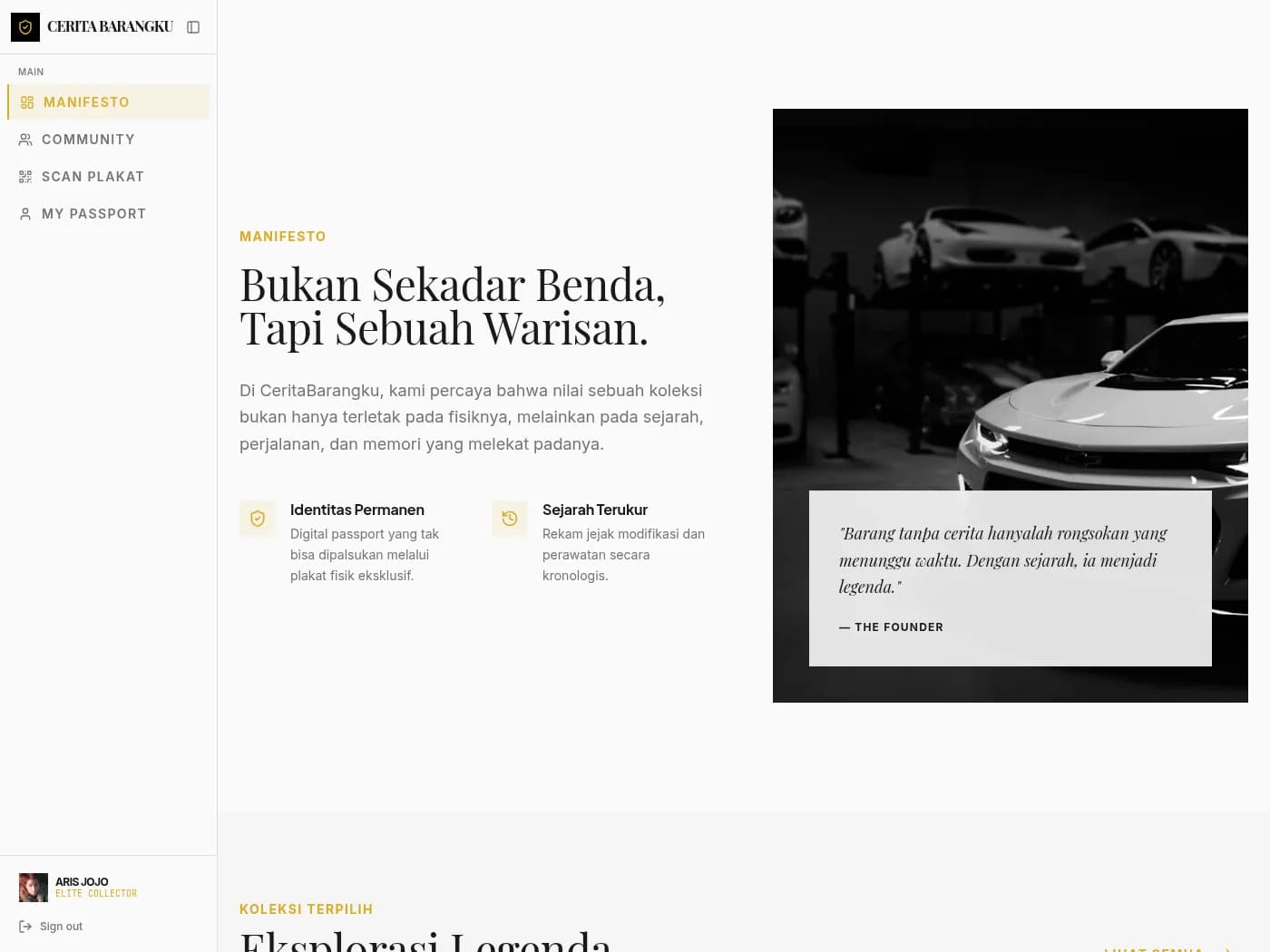Cerita Barangku