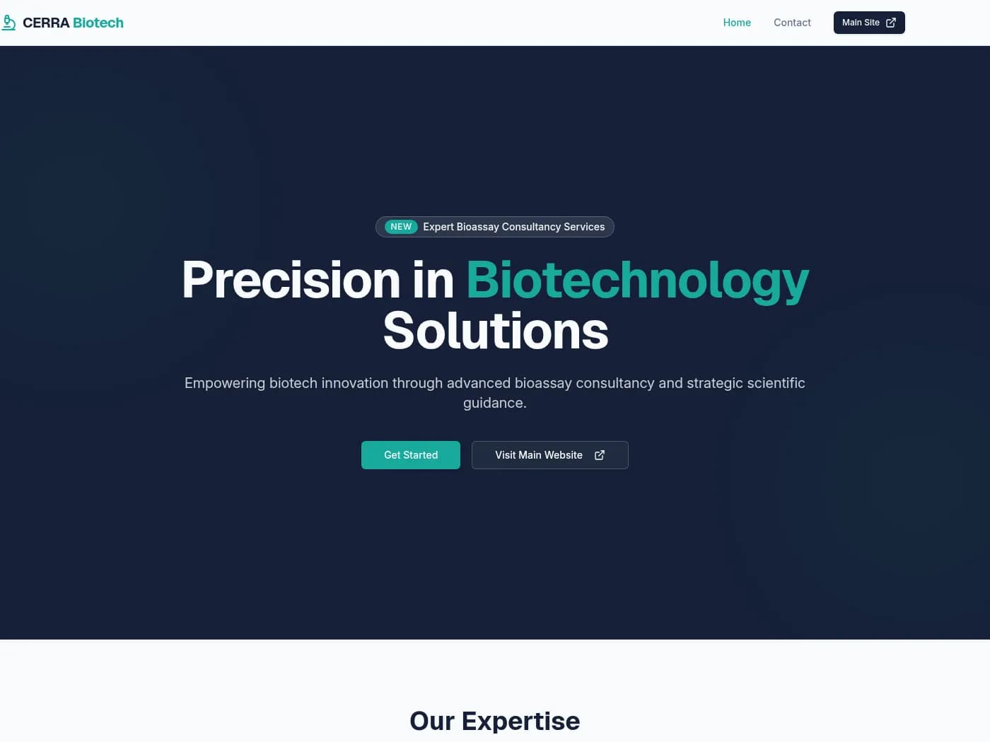 CERRA Biotech - Consultancy