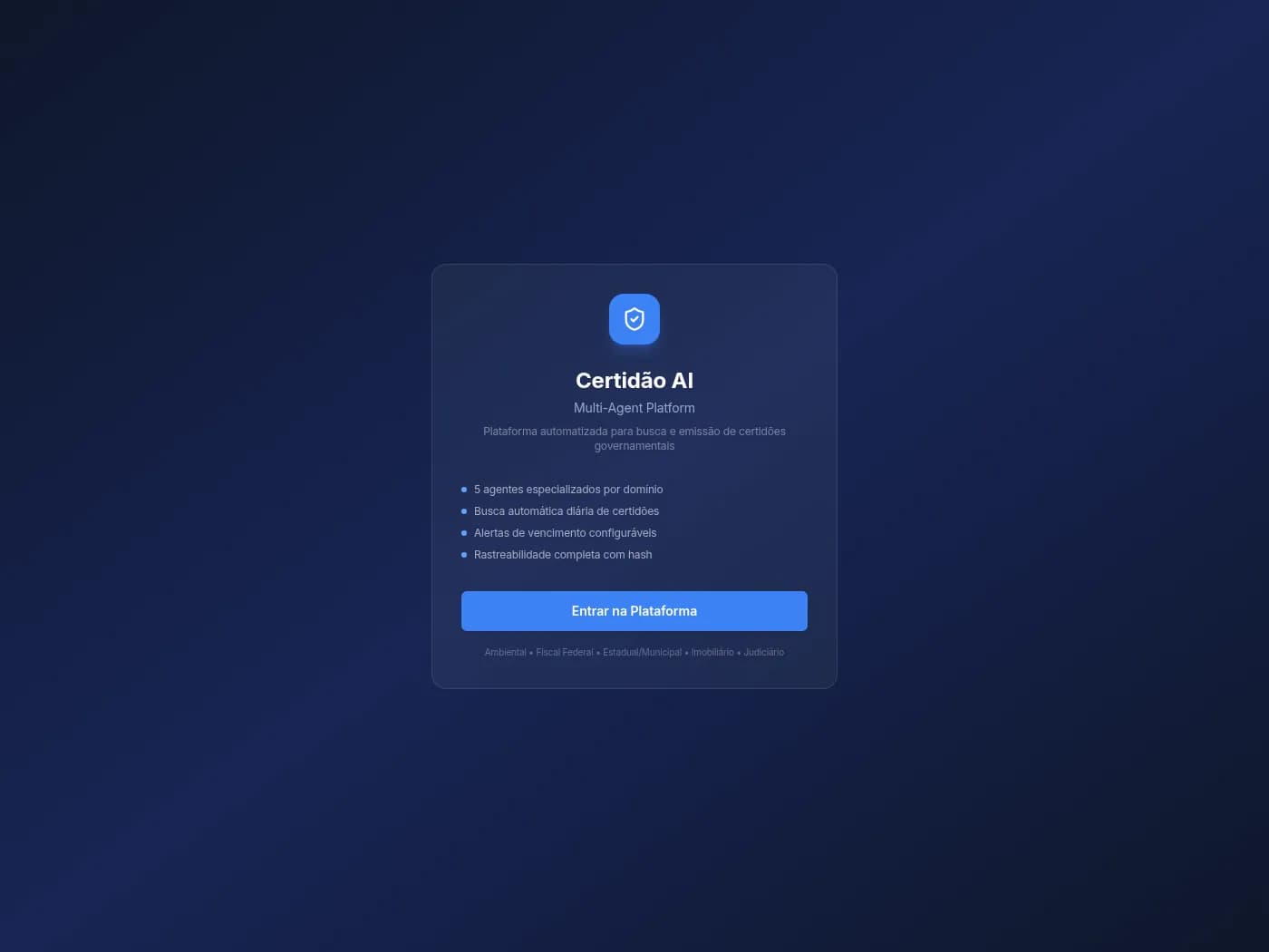 Certidão AI Multi-Agent