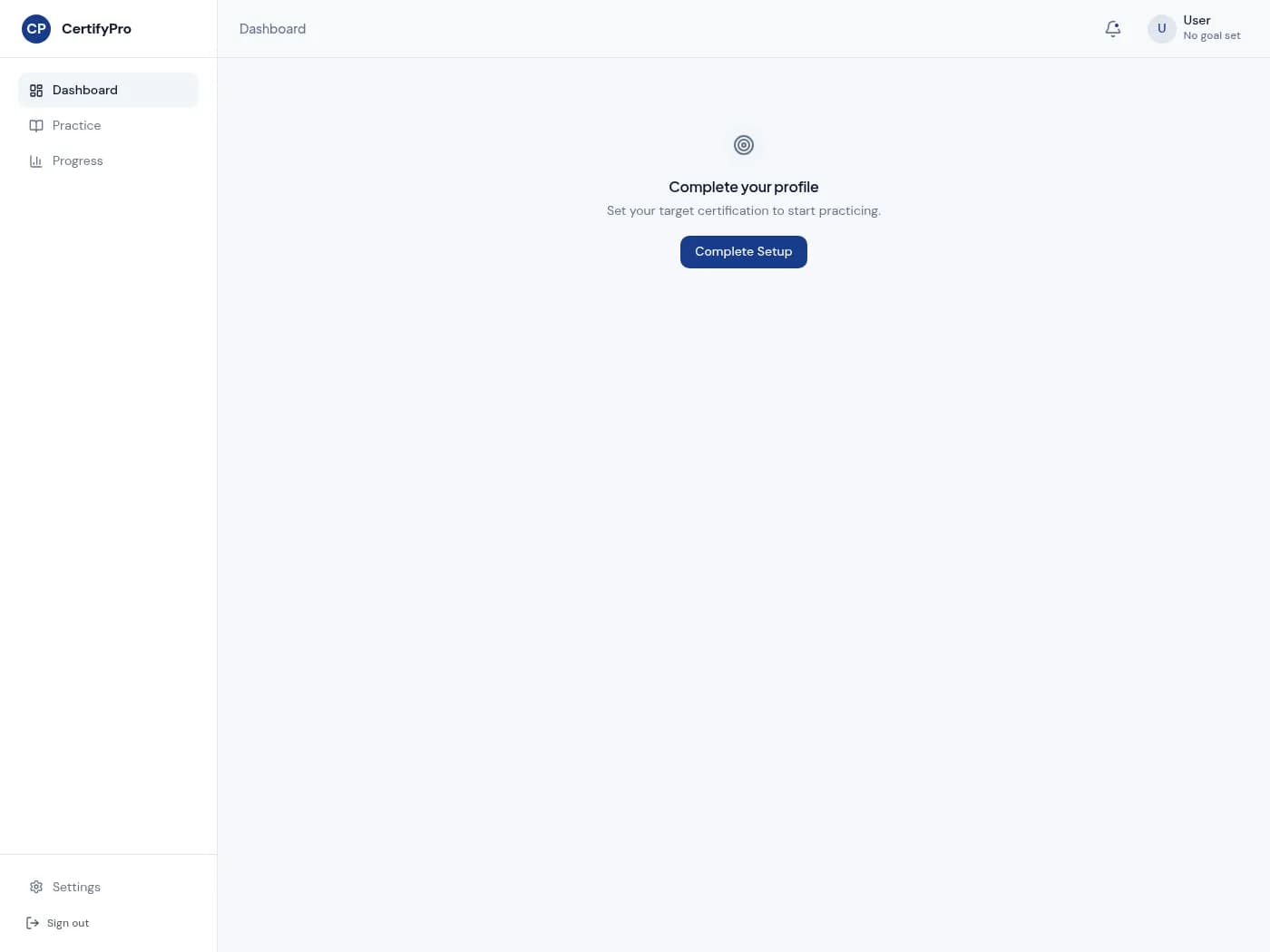 CertifyPro Prep App