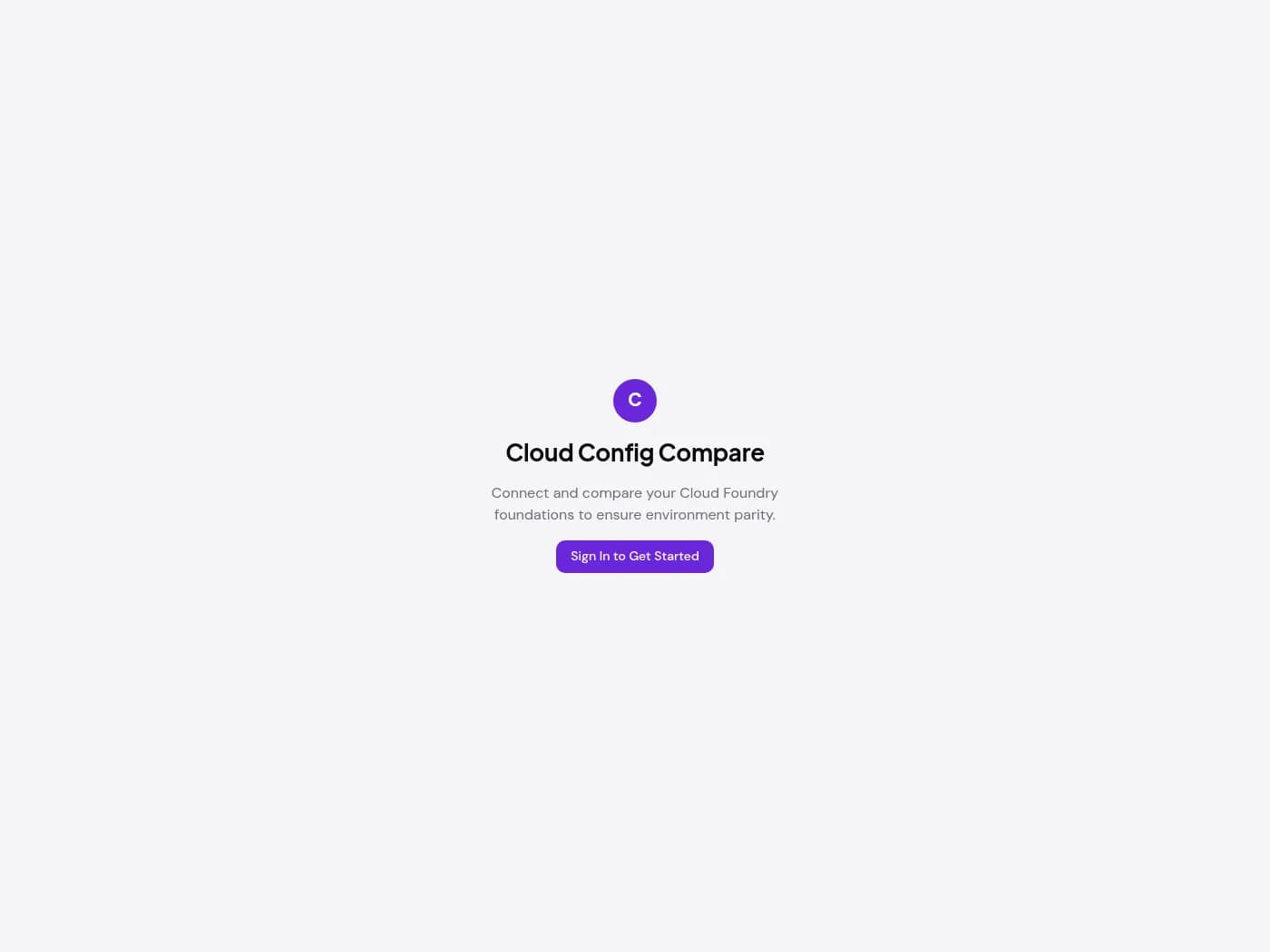 Cloud Config Compare