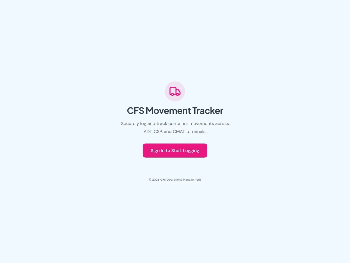 CFS Movement Tracker