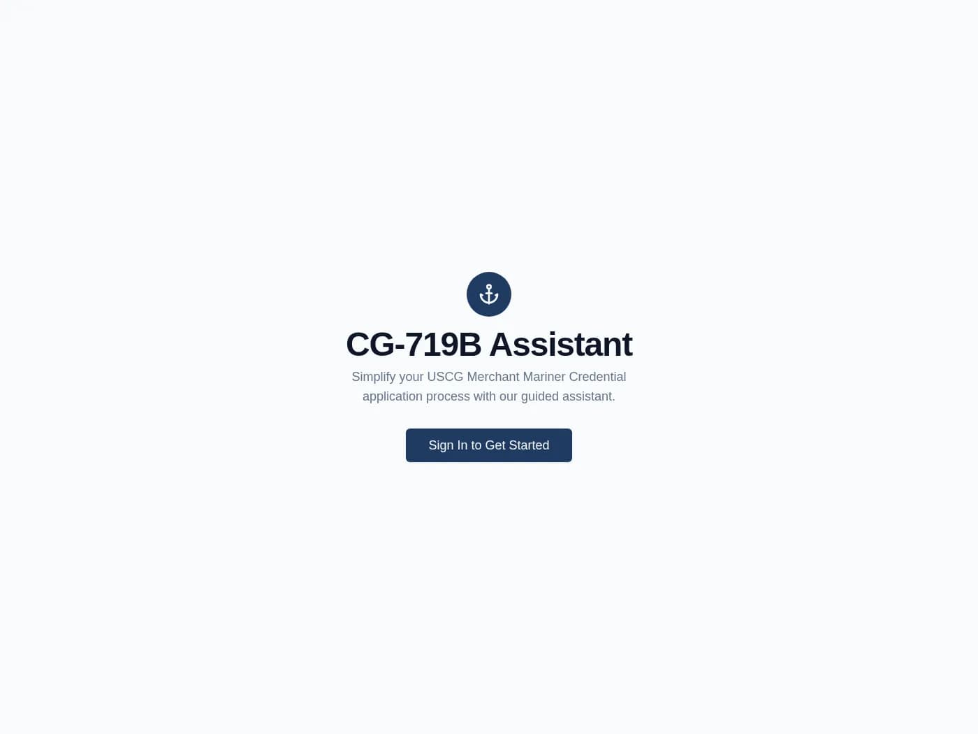 CG-719B Assistant