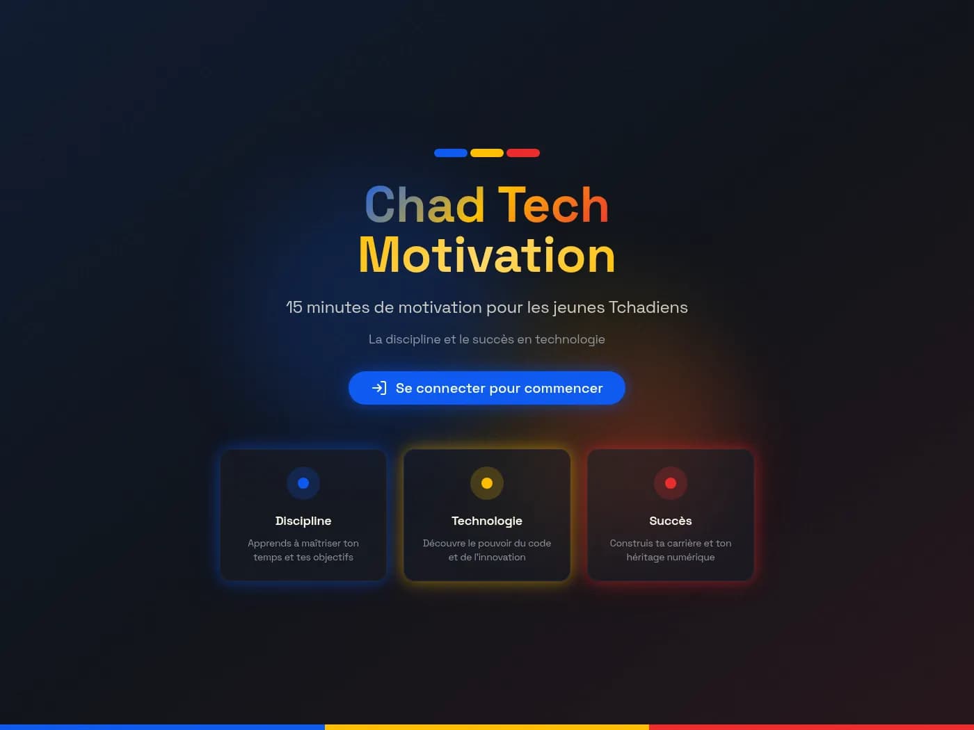 Chad Tech Motivation Video