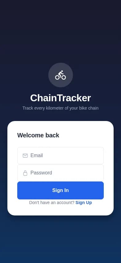 ChainTracker iOS