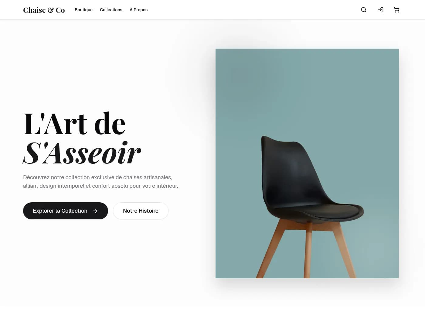 Chaise Shop Site