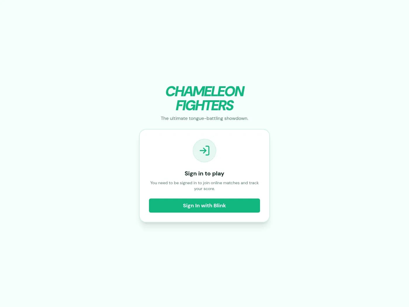 Chameleon Fighters
