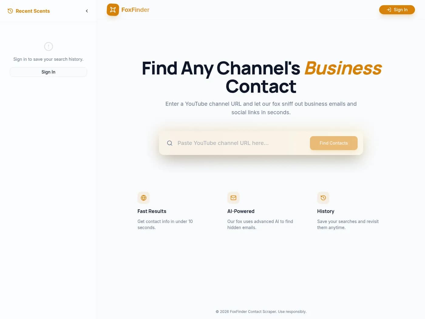 Channel Contact Finder