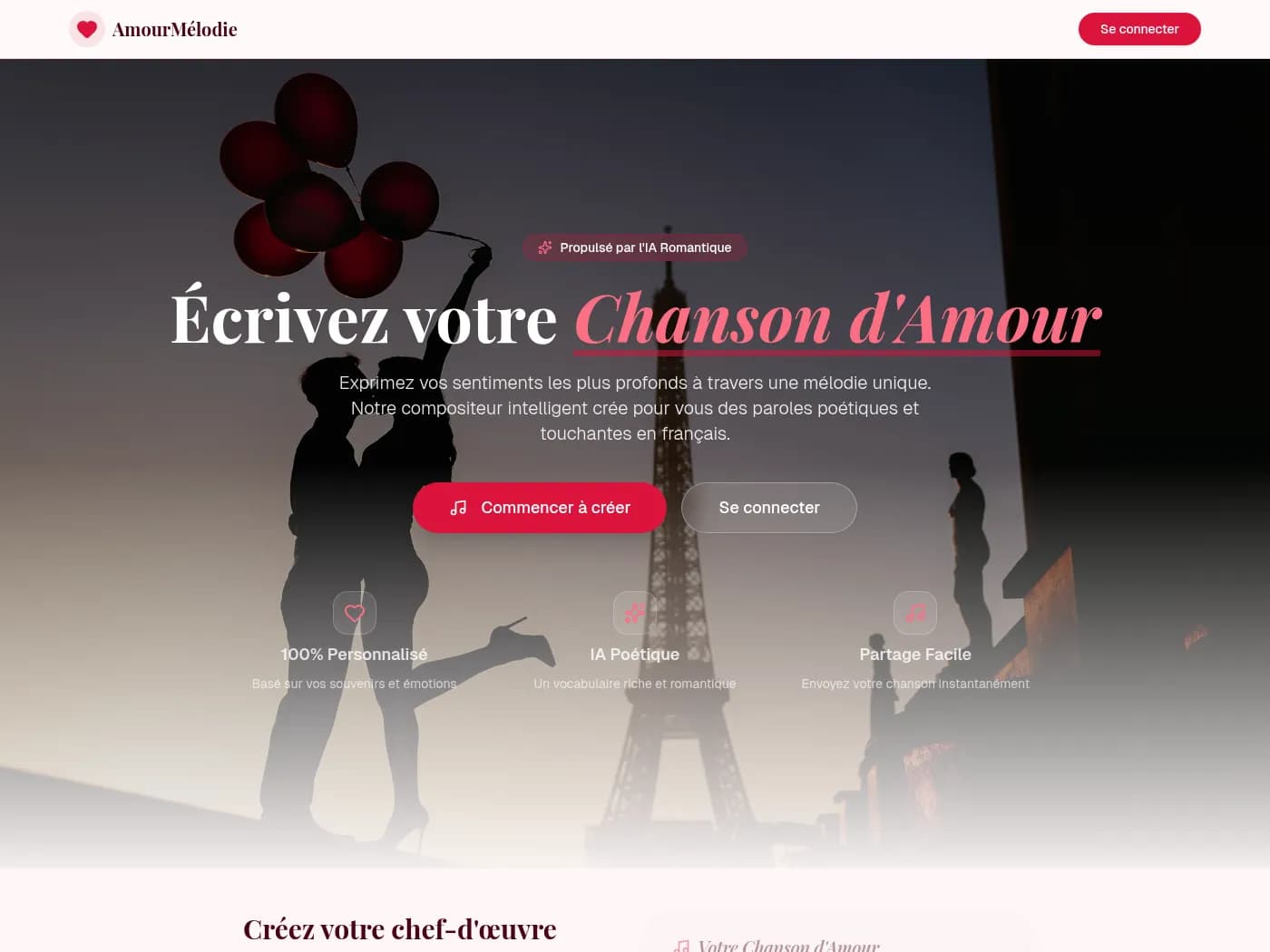 Chanson d'Amour Générateur